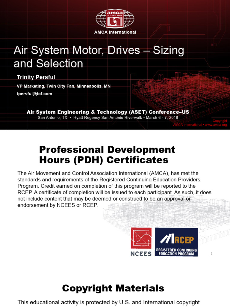 Persful - Air System Motors and Drives | PDF | Electric Motor | Machines