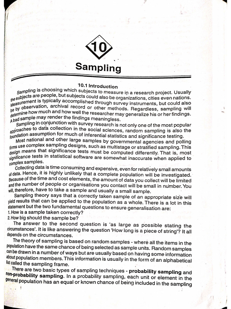 Sampling Mr Pdf