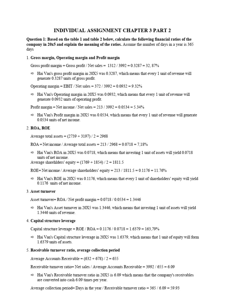 Individual Assignment 3 Part 2 | Download Free PDF | Equity (Finance) | Balance Sheet