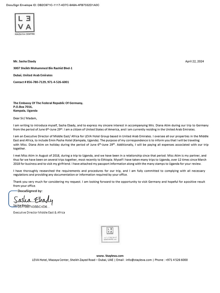 Introduction Letter Sash2SIGNED | PDF