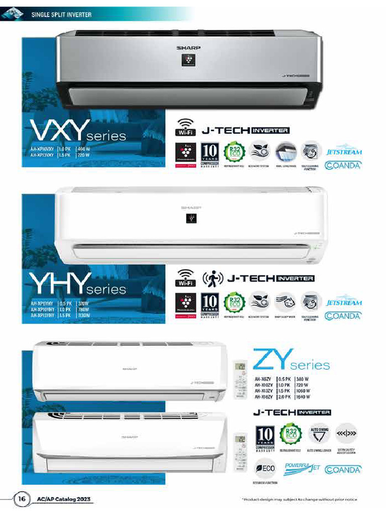 E-Catalog AC & AP 2023-16-17 (SHARP) | PDF