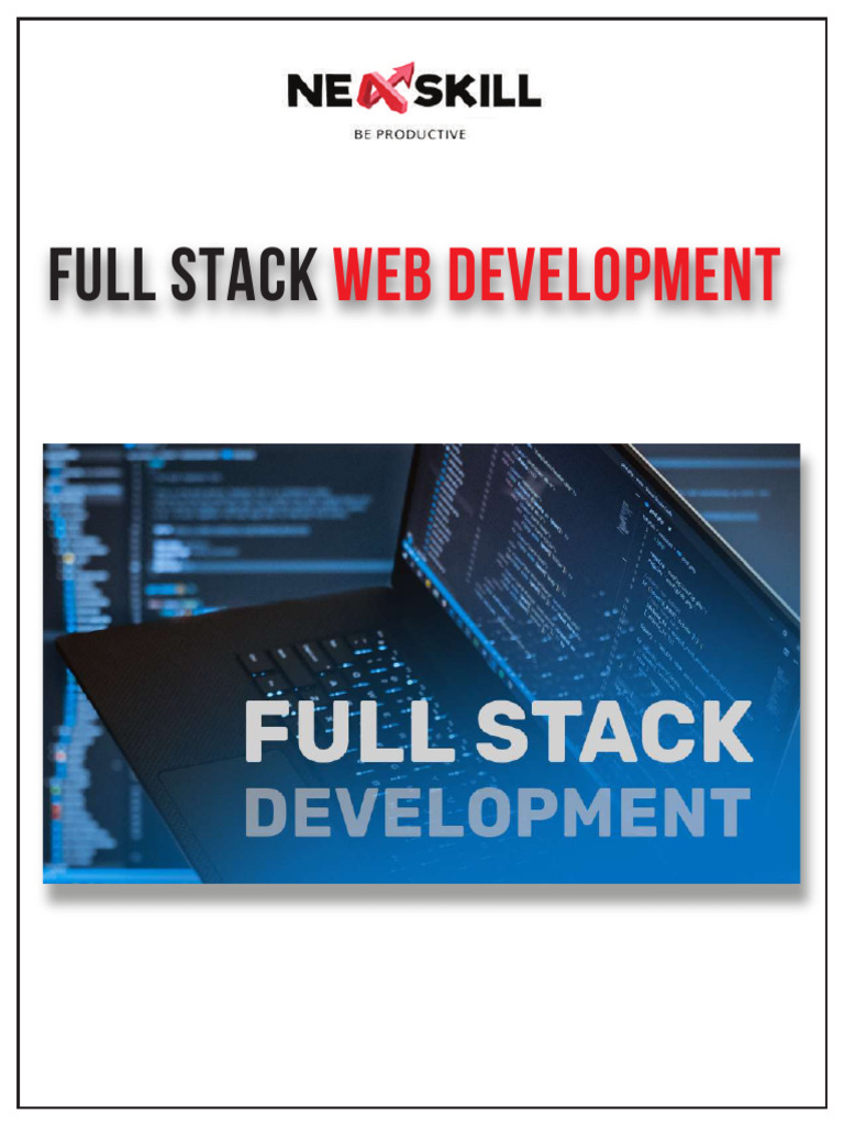 Full Stack Web Developmentg (Course Outline) - Compressed | PDF | Python (Programming Language ...