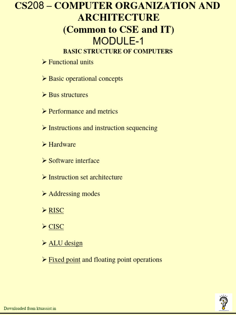 Coa 1 | PDF | Computer Data Storage | Central Processing Unit