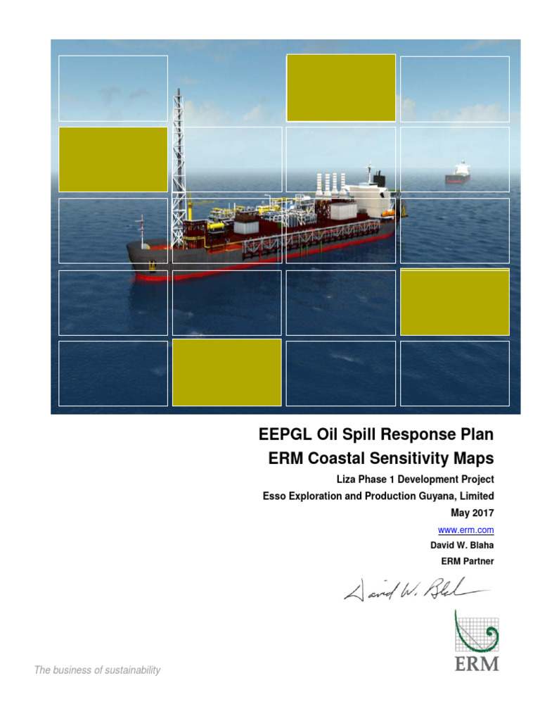 Volume IV Liza Phase 1 OSRP | PDF | Oil Spill | Exxon Mobil