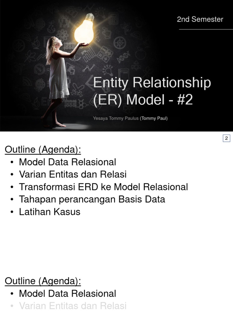 ER Modelling Part #2 | PDF | Komputer