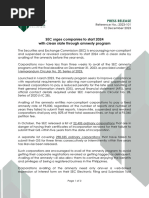 2024MC - SEC MC No. 6 S. of 2024 Updated Fines and Penalties On The Late and Non Submission of ...