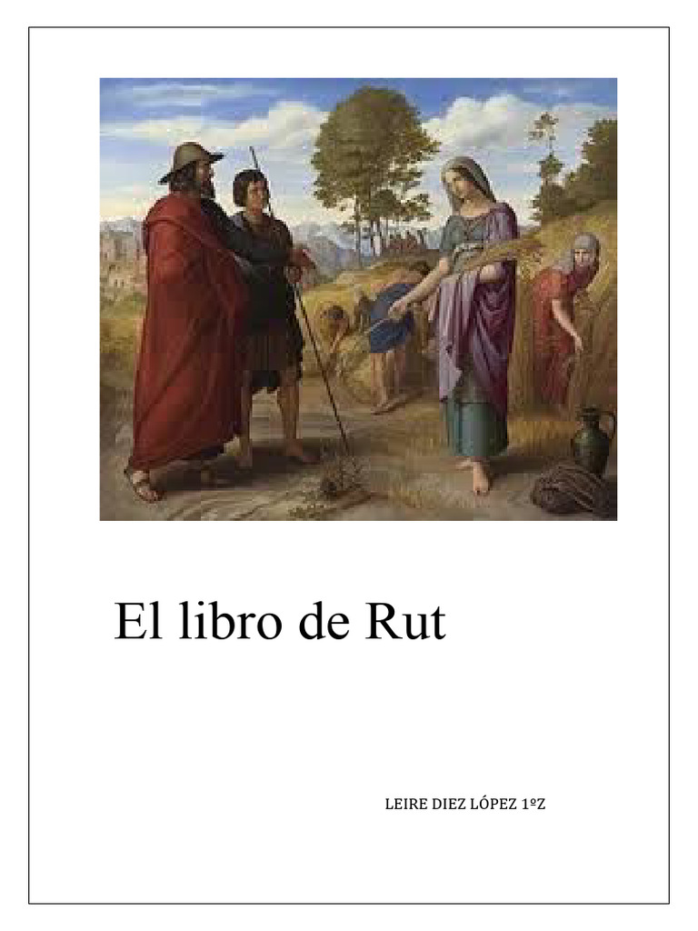 El Libro de Rut | PDF | Rut (figura bíblica) | Libro de rut