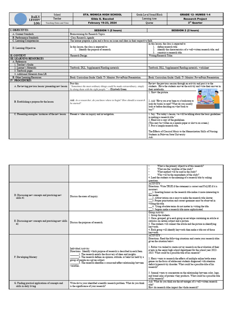 RP4 | PDF | Learning | Curriculum