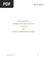 Operation & Maintainence Manual For STP | PDF | Sewage Treatment | Filtration