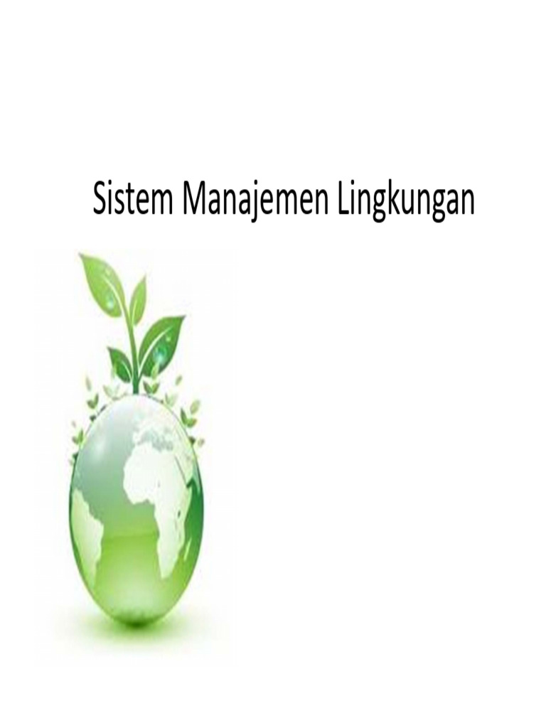 Manajemen Lingkungan & ISO 14000 | PDF