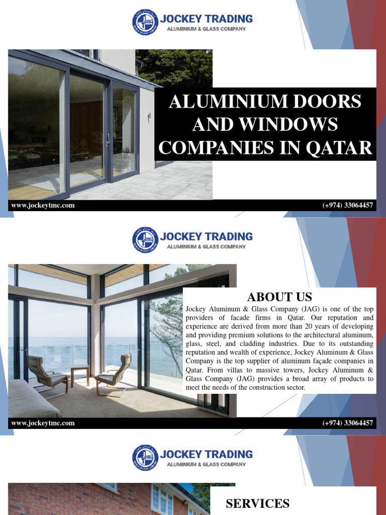 Aluminium Doors and Windows Companies in Qatar | PDF | Architectural ...