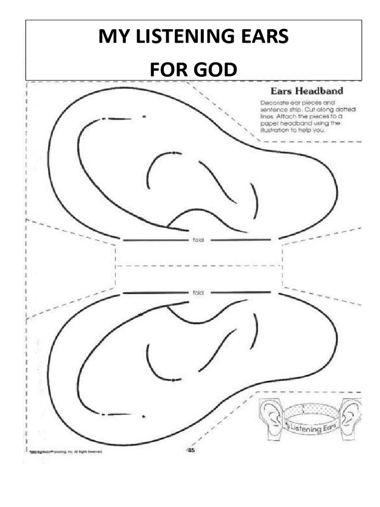 My Listening Ears For God | PDF