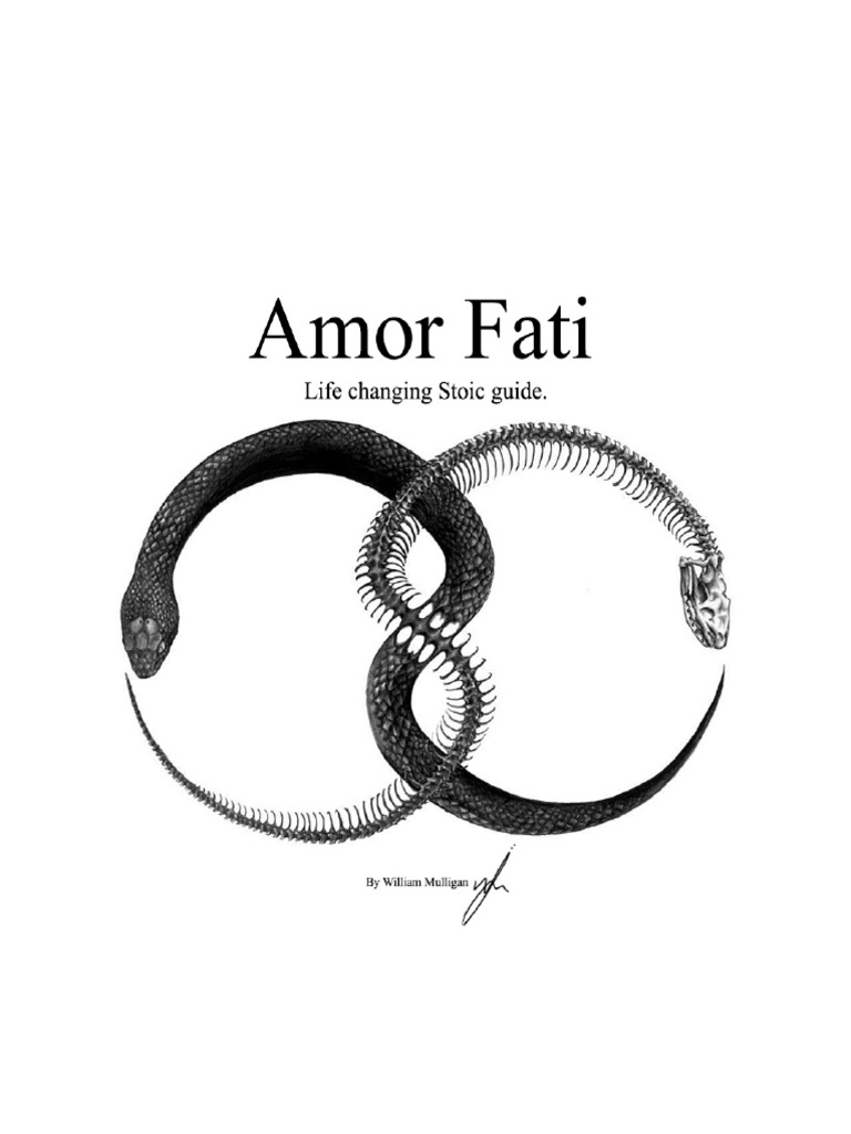 The Phrase Amor Fati Is Latin For Love of Fate, and It Is A Concept That Has Its Roots in Stoic ...