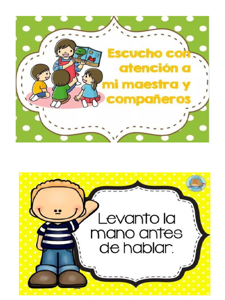 NORMAS DE CONVIVENCIA | PDF