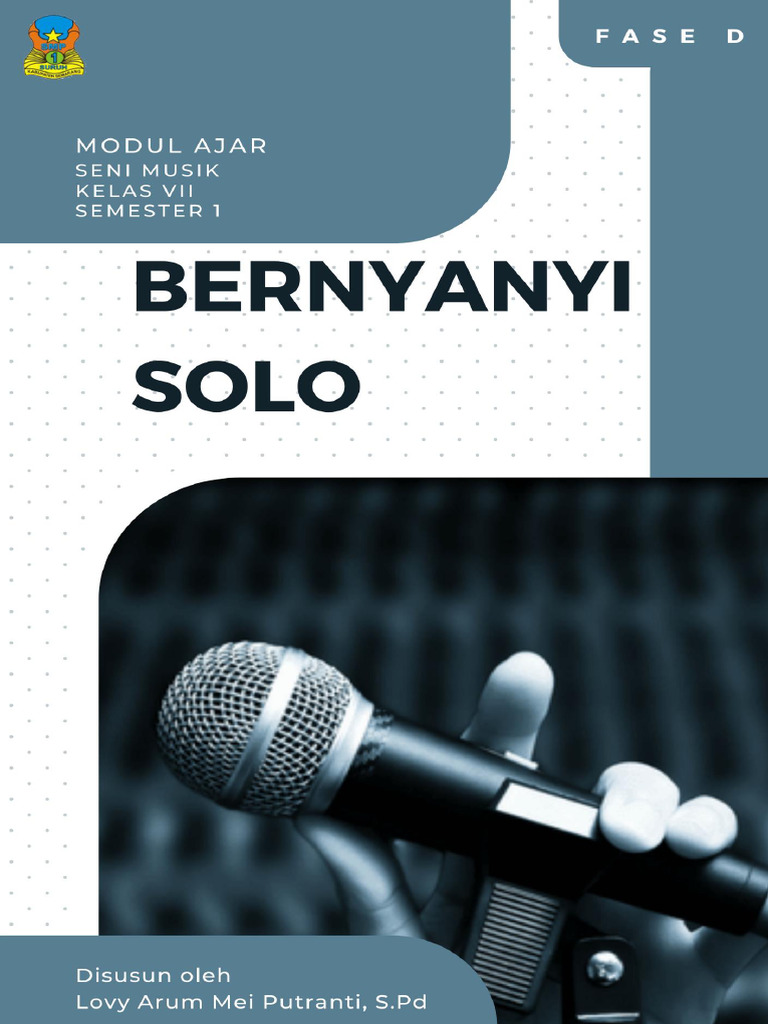 Modul Ajar Seni Musik - Bernyanyi Solo - Fase D | PDF