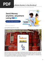 HP Gas Booking Options and Contacts | PDF