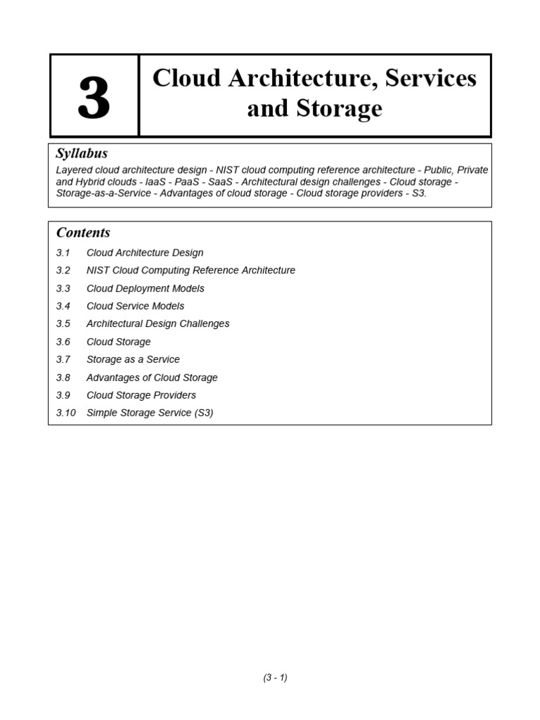 Unit 3,4,5 CC Notes by NK | PDF | Cloud Computing | Platform As A Service