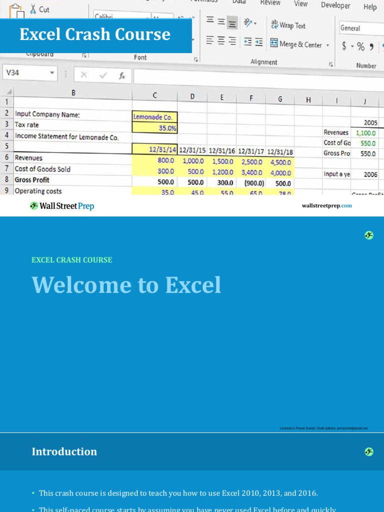 CC Excel Course Manual 6628adb6d0d23 | PDF | Keyboard Shortcut ...