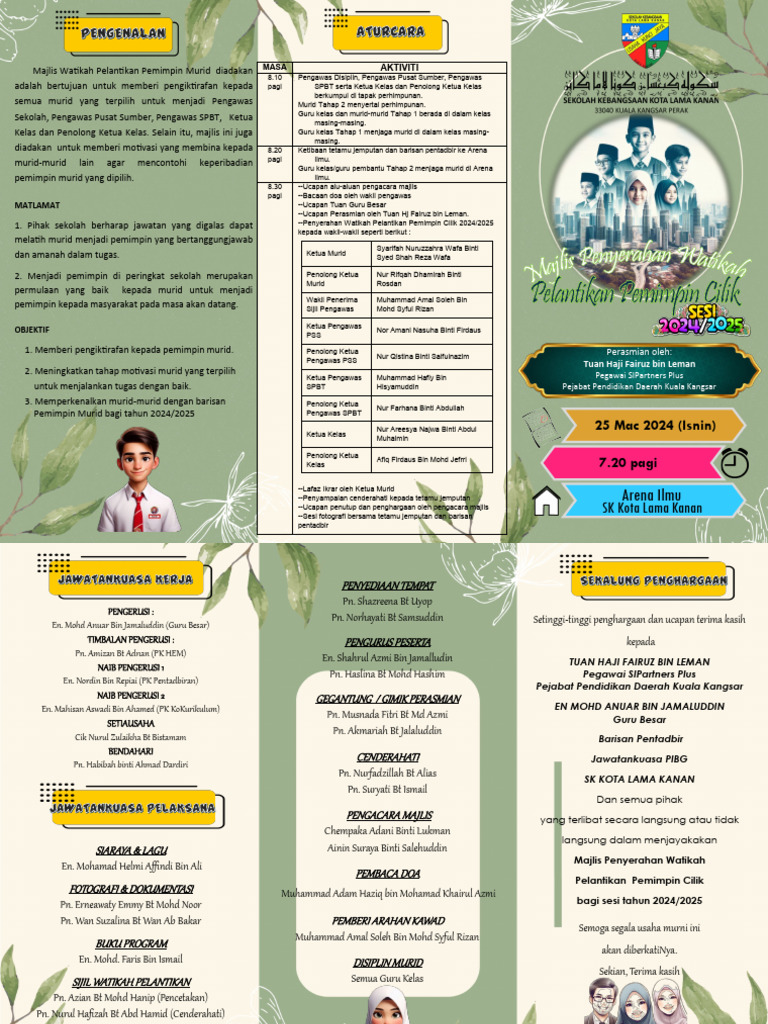 Brosur Watikah Pengawas 2024 | PDF