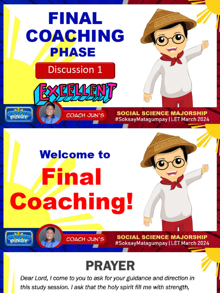 DISCUSSION 1 (Socsci - Final Coaching) | PDF | Knowledge | Learning