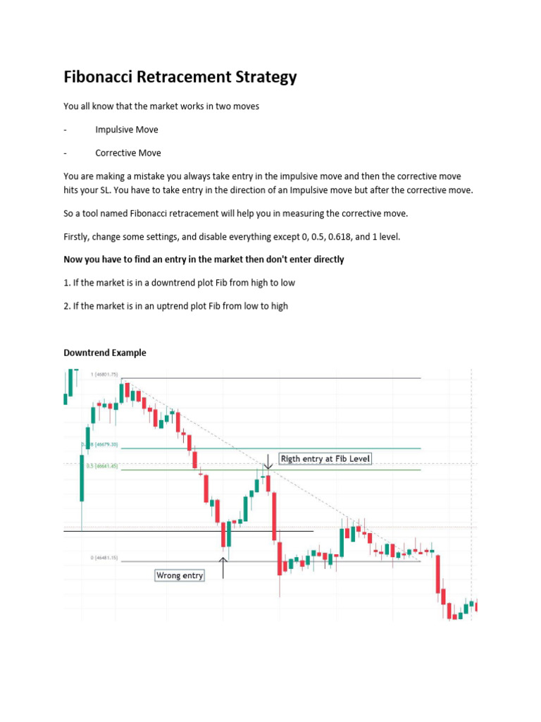 Fibonacci Retracement Strategy | PDF