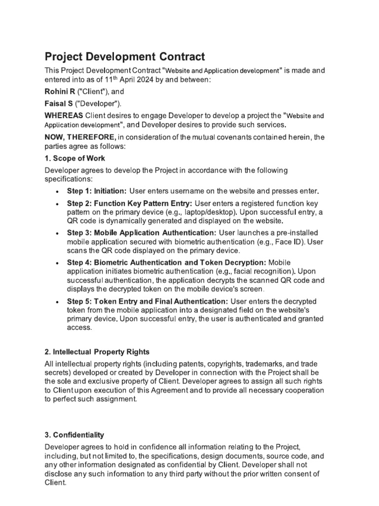 Things To Do in The Project | PDF