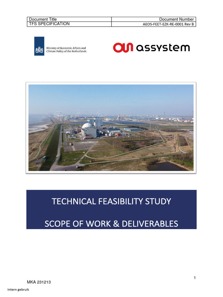 TFS Scope of Works and Deliverables - 231213 | PDF | Environmental Impact Assessment ...