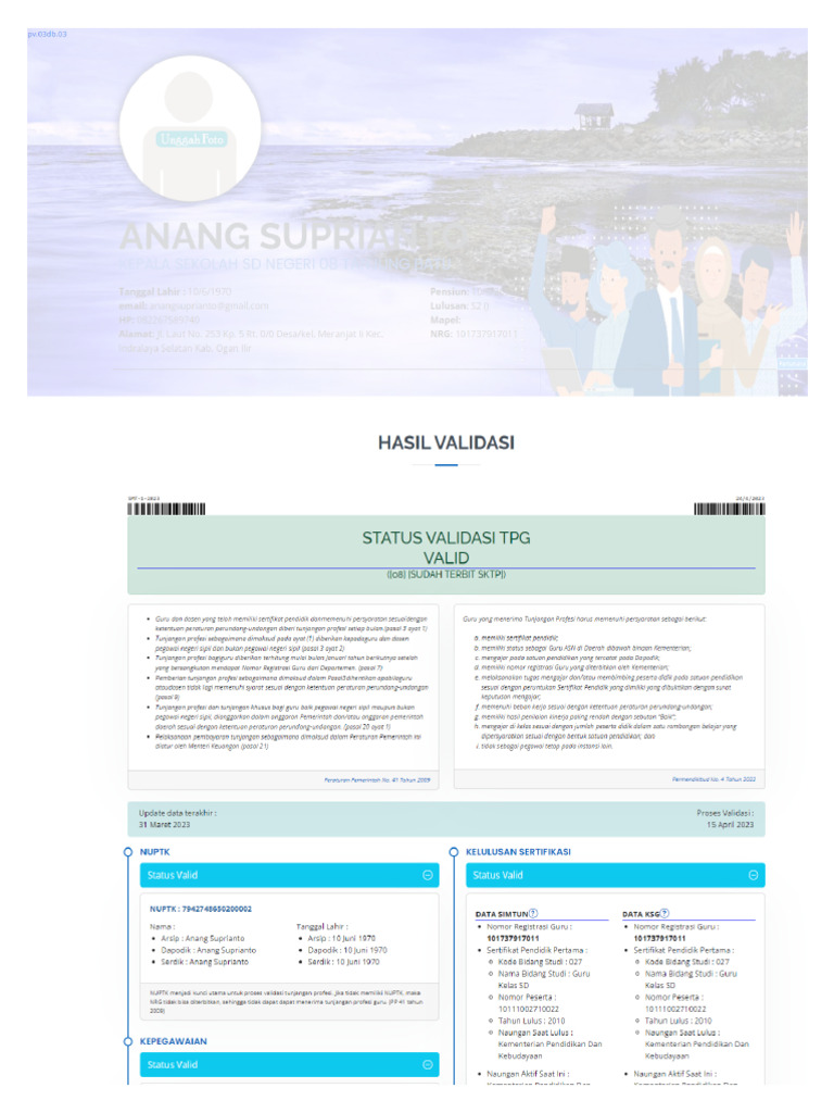 Anang Suprianto | PDF