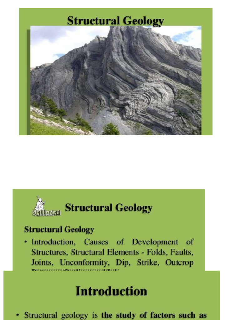 Types of Geological Folds and Faults | PDF | Foreign Language Studies