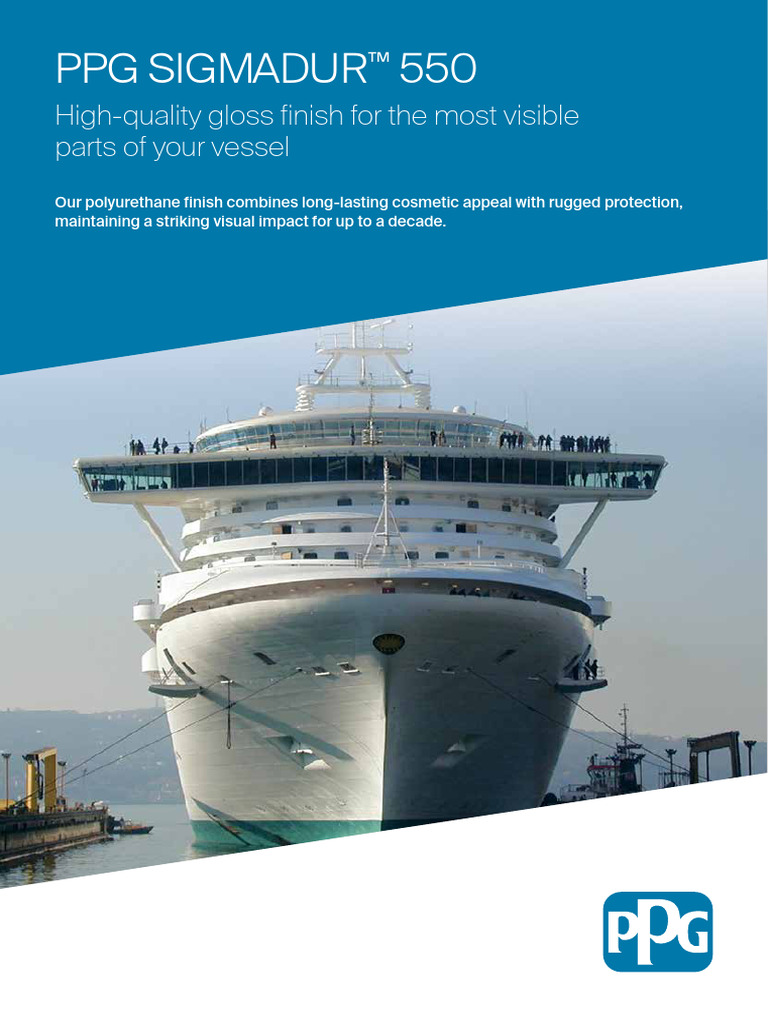 PPG PMC Sigmadur 550 Leaflet A4 Mar2018 Glob en LR | PDF | Technology ...