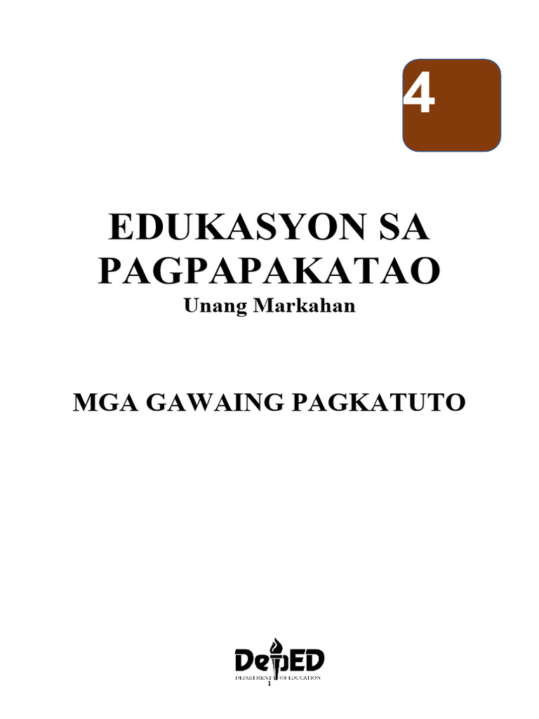 Grade 4 EsP LAS | PDF