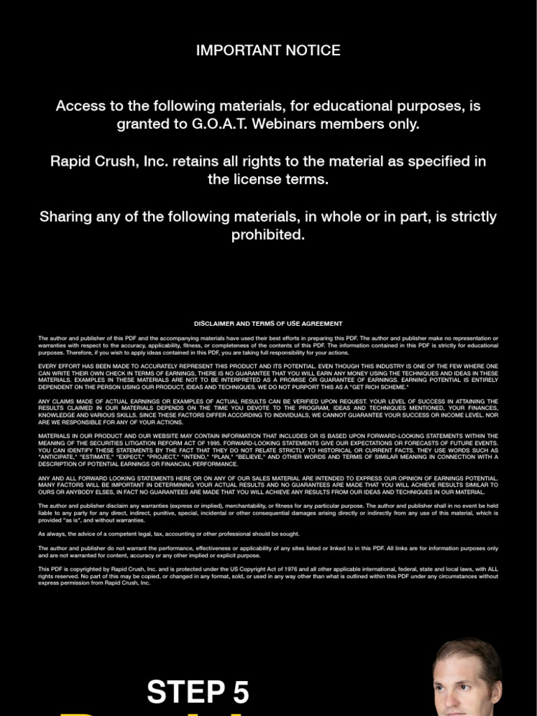 Step 5 Position Slides | PDF