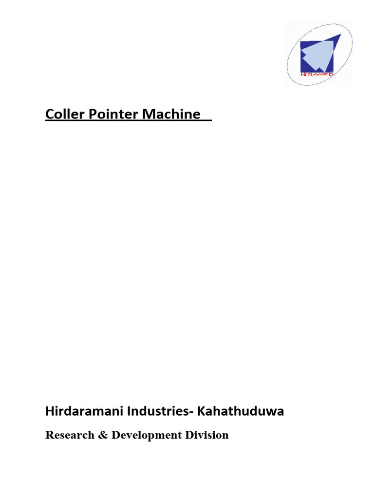 Automated Collar Edge Cutting Machine | PDF | Business | Technology ...