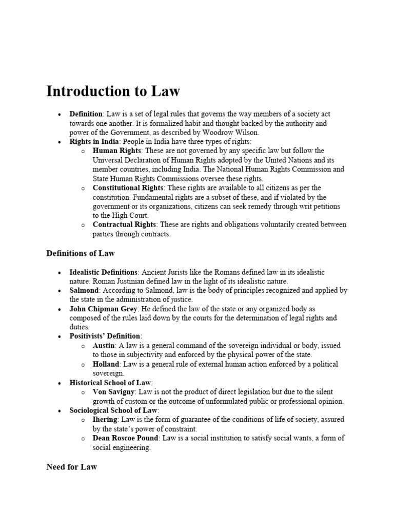Introduction To Law | PDF | Patent | Stocks