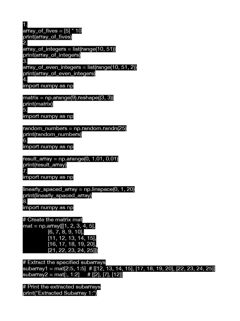 NUMPY | PDF NUMPY | PDF