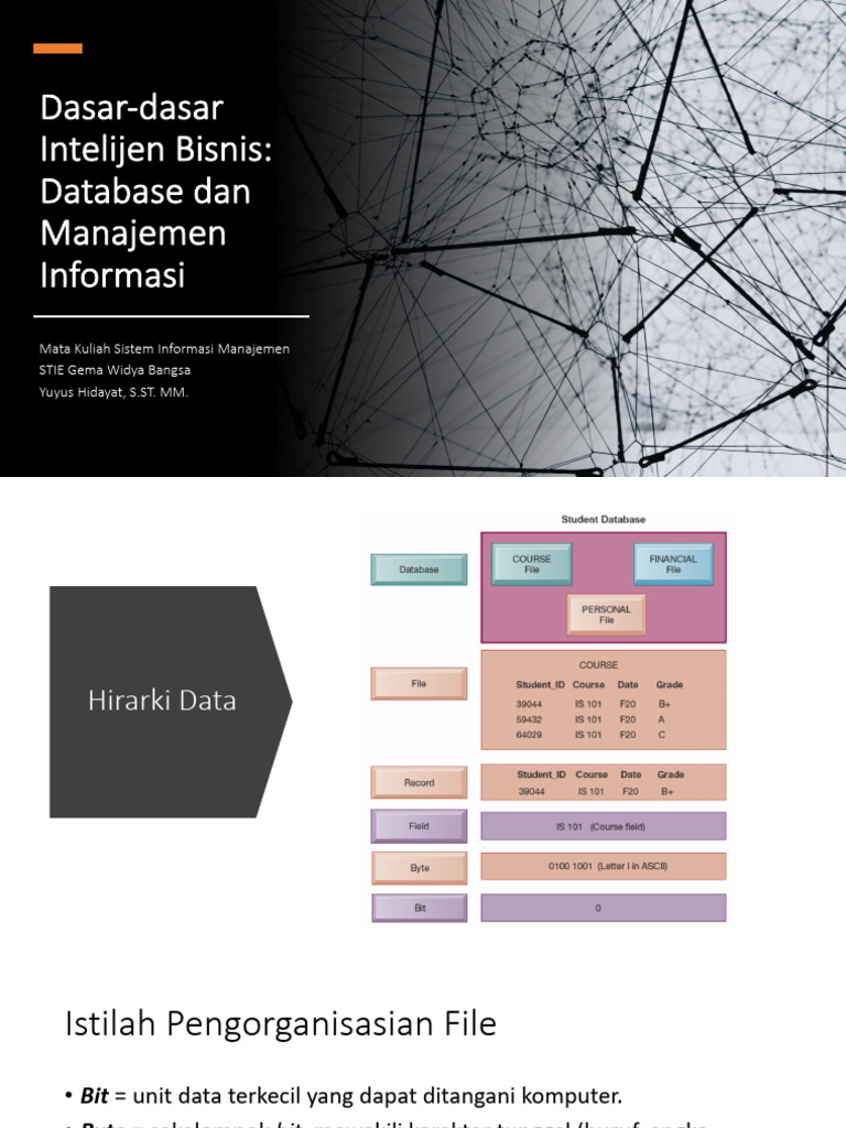 6 - Dasar-Dasar Intelijen Bisnis | PDF | Komputer