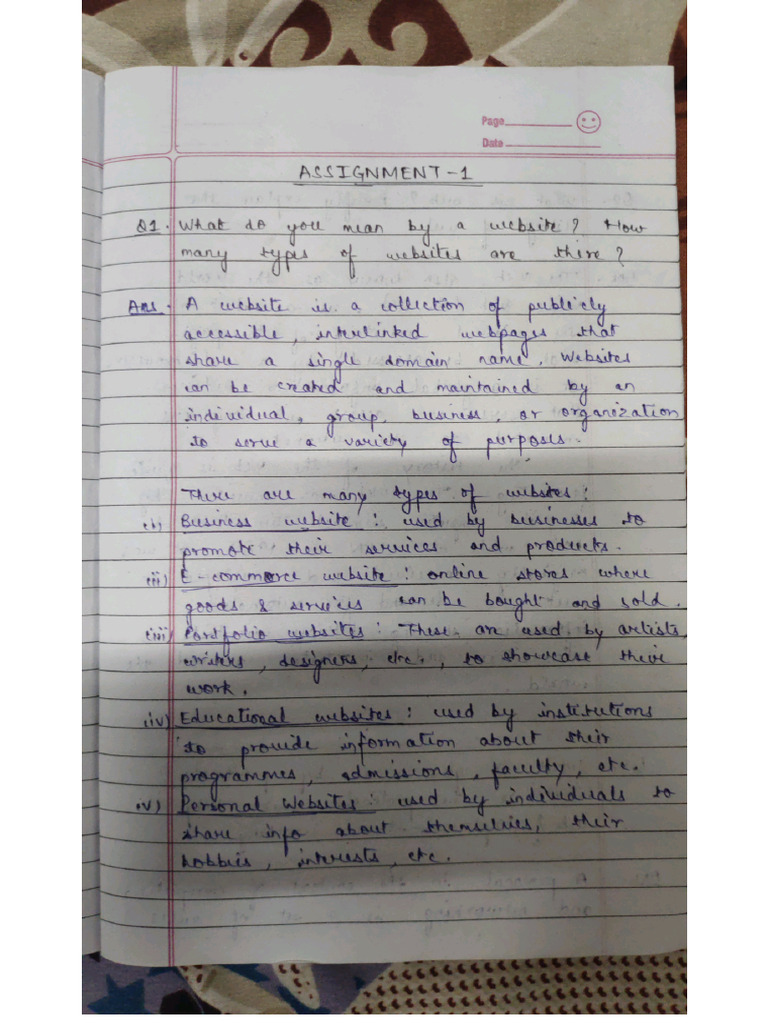 Web Technology Assignment | PDF