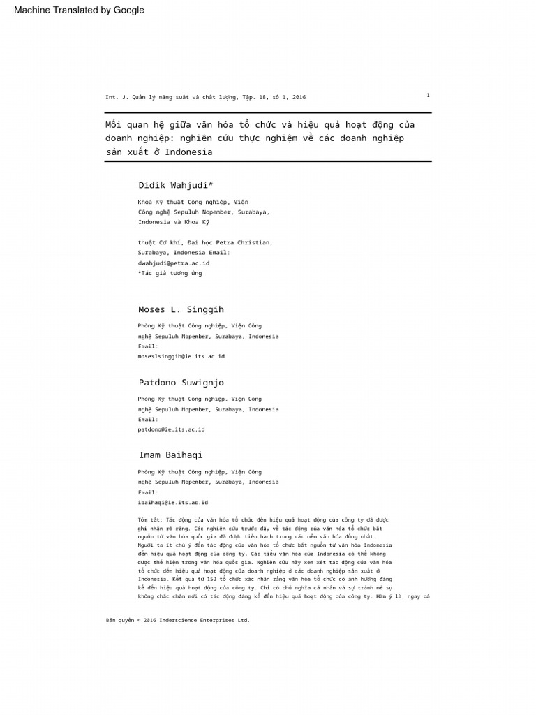 Hofstede 10-2 | PDF