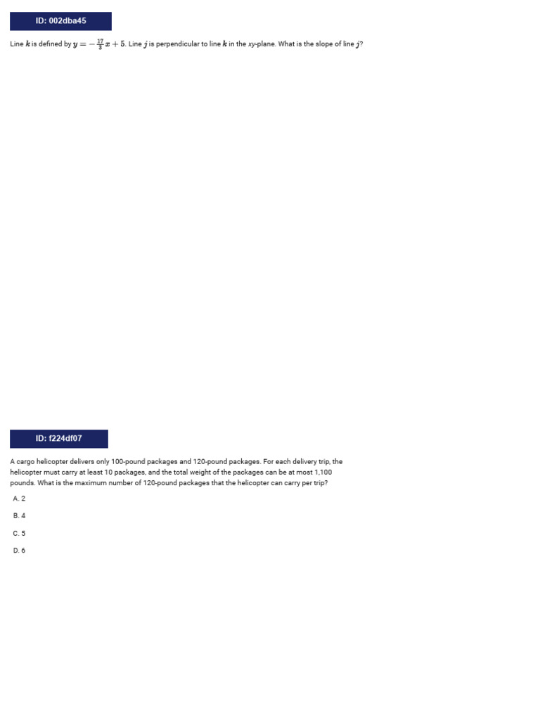 Algebra-Medium (4) | PDF | Equations | Heart Rate