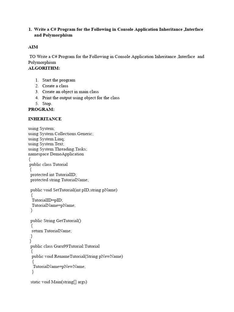 Manual Pdf C Sharp Programming Language String Computer Science