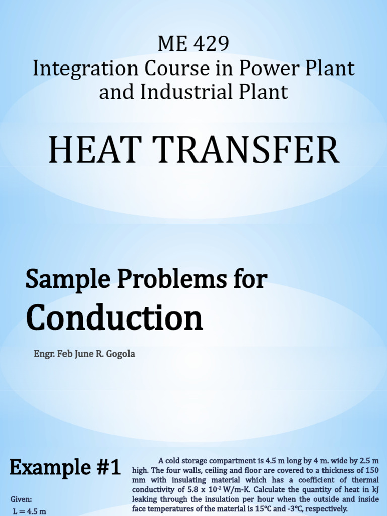 Heat Transfer | Download Free PDF | Thermal Insulation | Heat Transfer