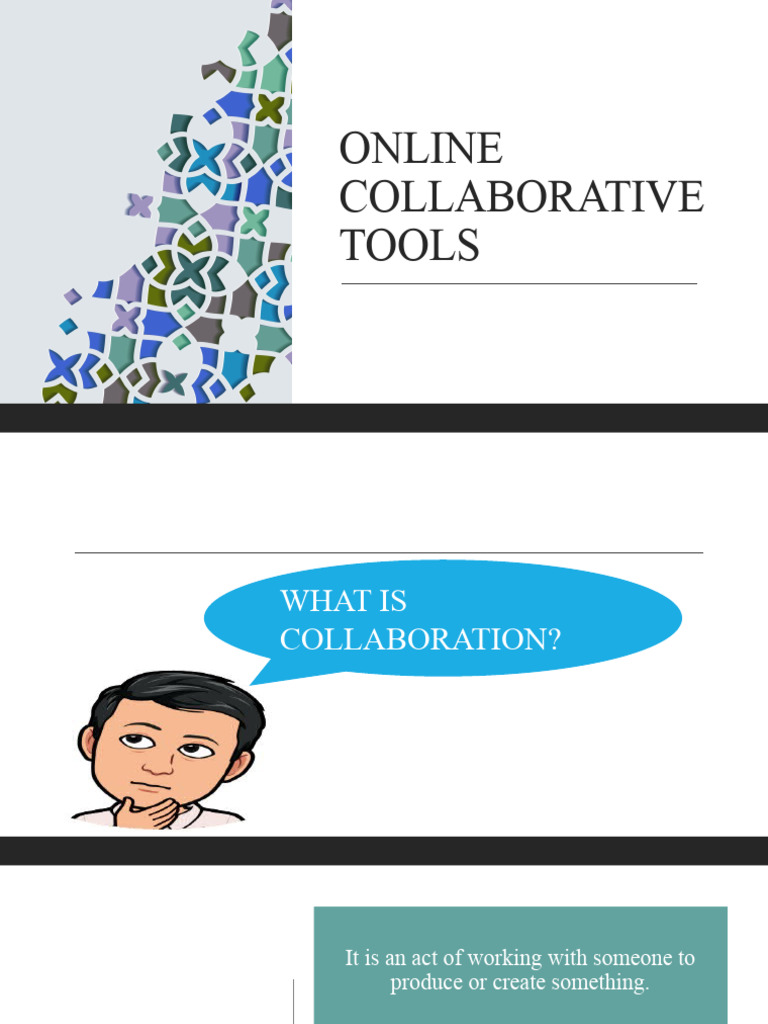 Lesson 3 Online Collaborative Tools | PDF | Instant Messaging | Online Chat