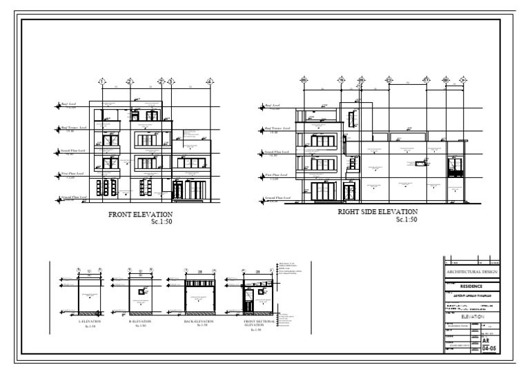 3rd - Ashenafi Argaw Residence 2007 St-Layout1 | PDF | Materials ...