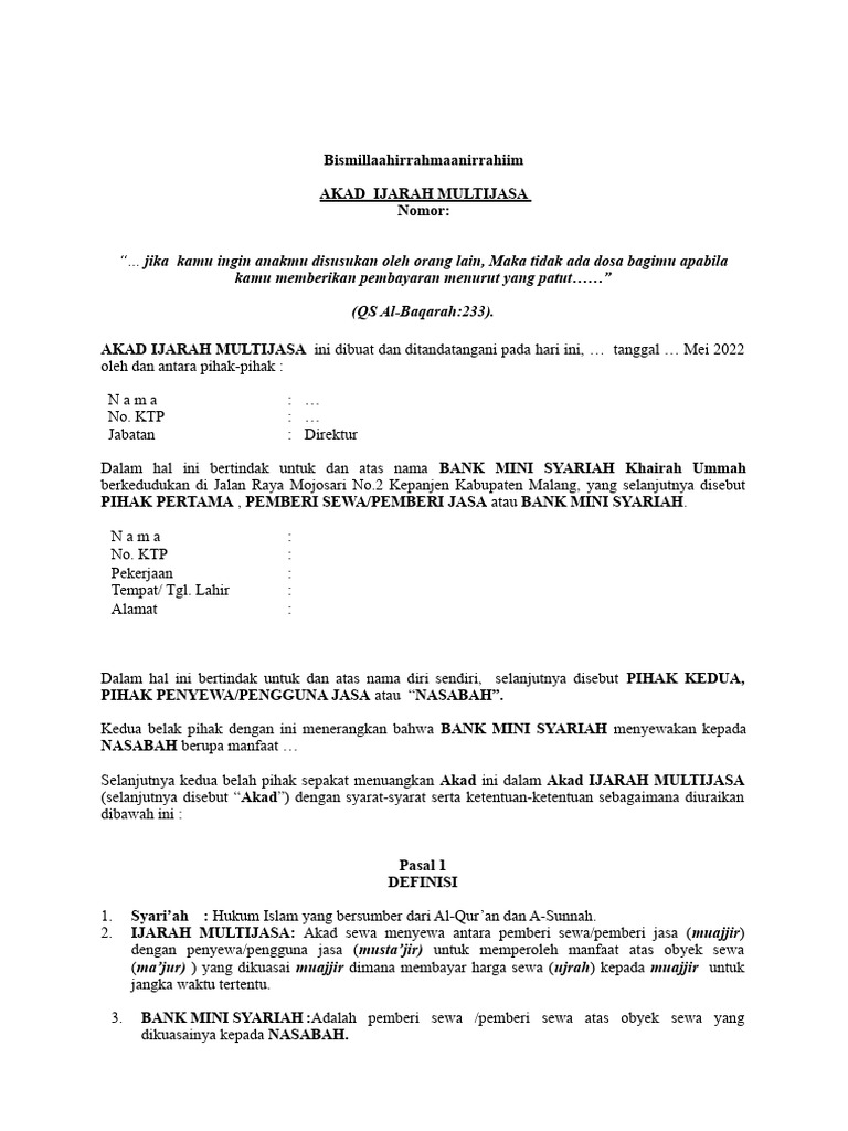 Contoh Form Akad Multijasa | PDF | Bisnis | Pengelolaan Keuangan & Uang