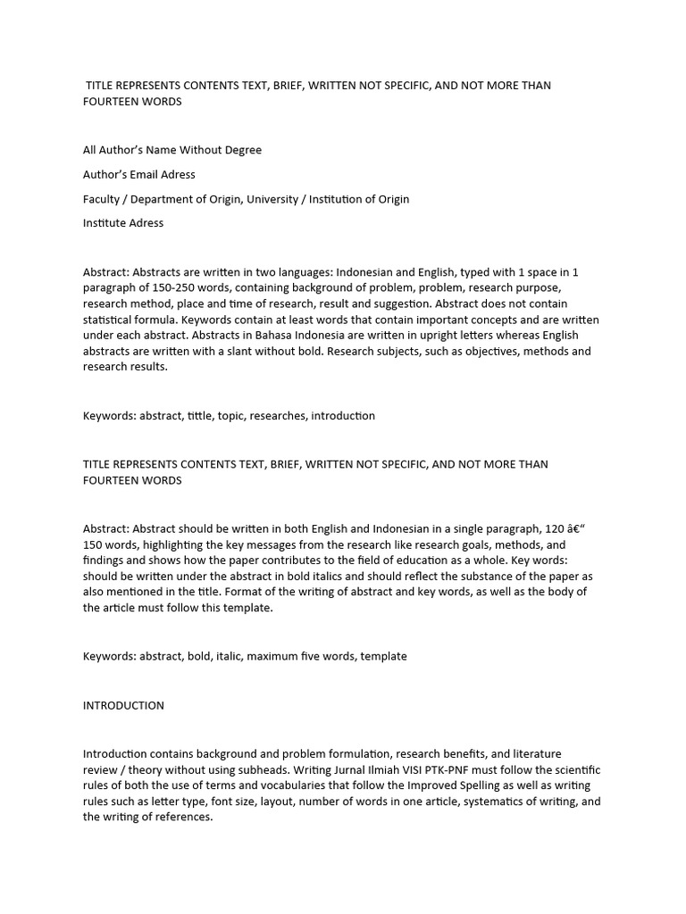 Dokumen | PDF | Abstract (Summary) | Methodology