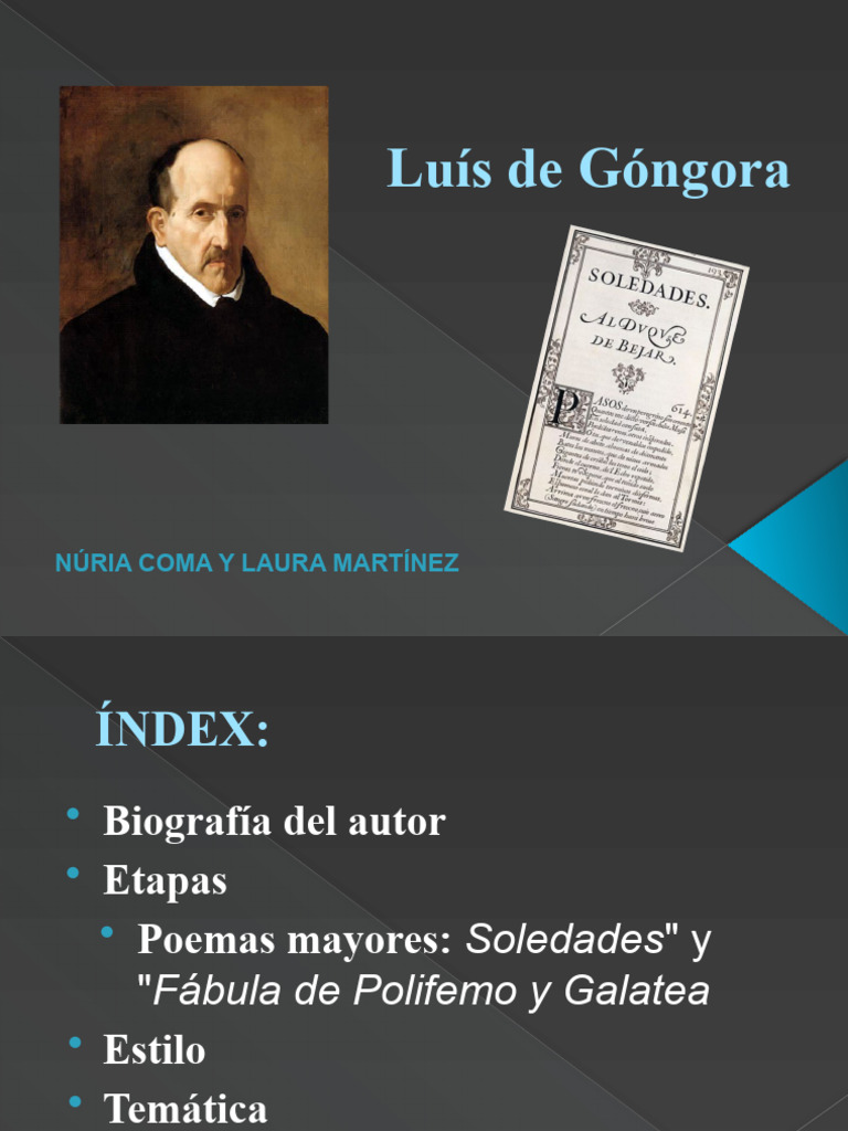 Luís de Góngora | PDF | Poesía | Clásicos