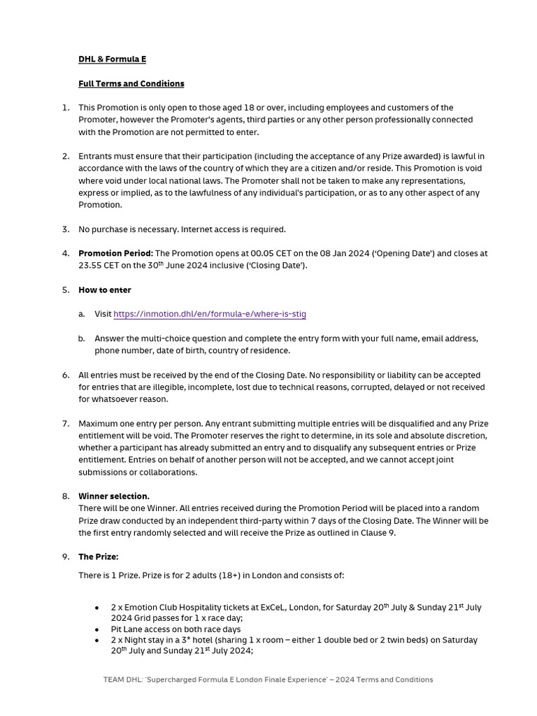 TCs ES | PDF | Travel Visa | Justice