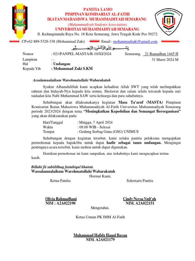 Tugas Lamo - Mohammad Zaki | PDF