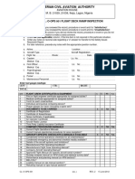 SAFA Ramp Inspection Checklist 2024 | PDF | Aviation | Aviation Safety