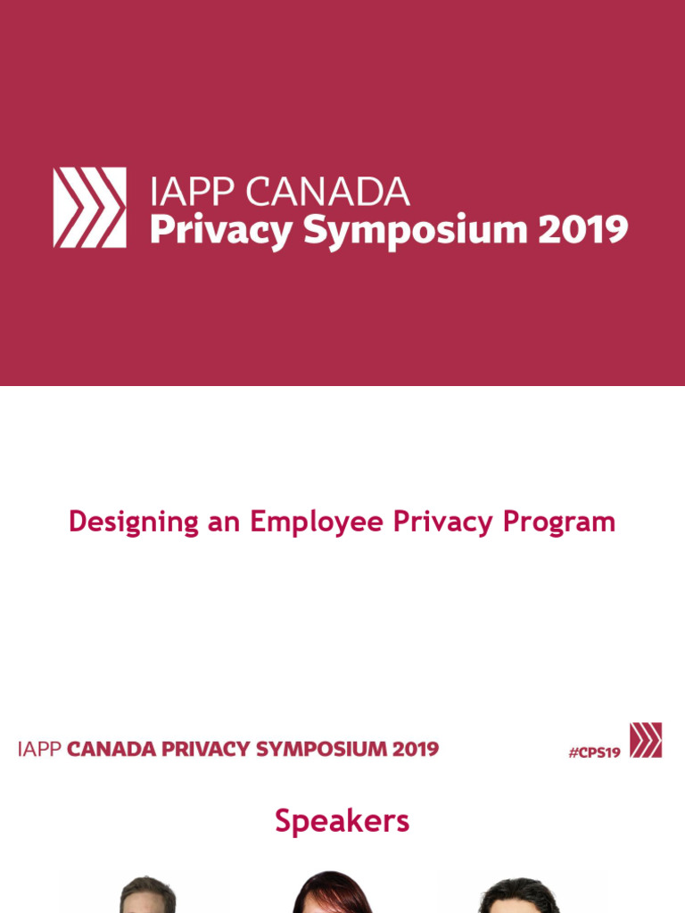 Employee Privacy Program Design Guide | PDF | Privacy | Employment